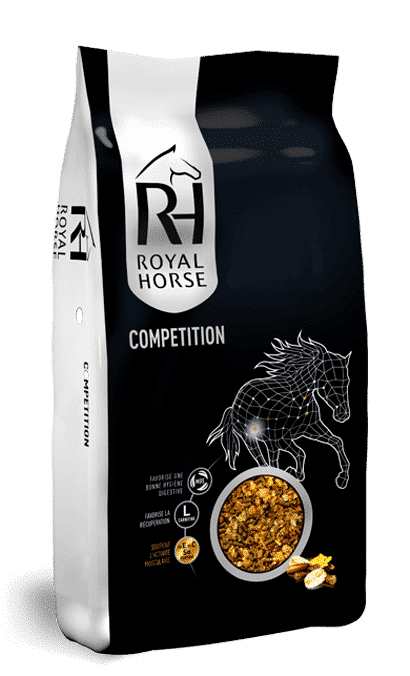 H-150 : Pellet/fiber feed for competition horses